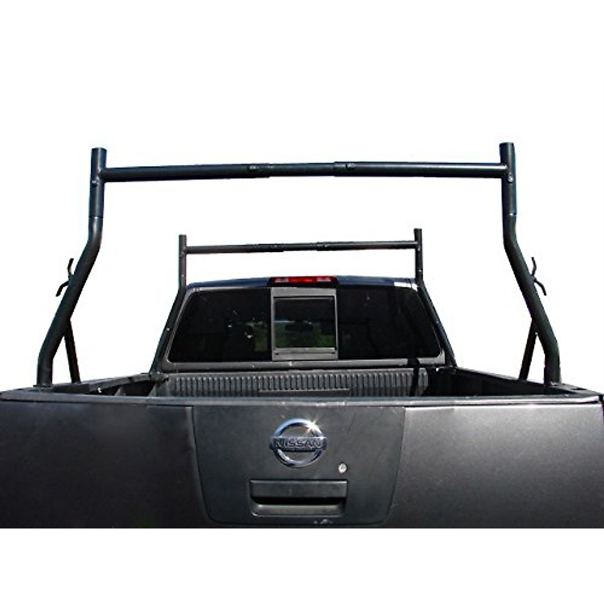 TMS 800 LB Adjustable Fit 2 Bars Utility Ladder Truck Pick up Rack Kayak Contractor Lumber Utility (US Patent NO.D722,007)