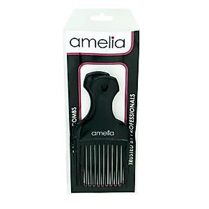 7in Plastic Pick Comb, pack of 2