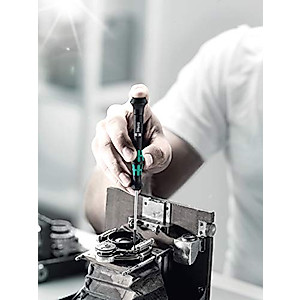 Wera 2035/6 Kraftform MicroSlotted/Phillips Electronics Screwdriver Set and Rack, 6-Piece, 05118152001