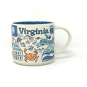Starbucks Been There Series Mug, 14 Ounce (Virginia)