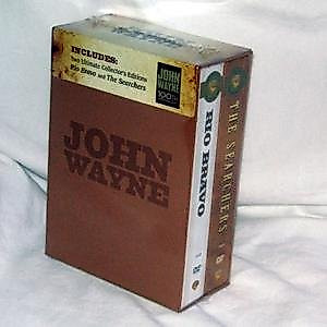John Wayne Limited Edition Boxed Gift Set Includes: Rio Bravo Ultimate Collector's Edition and The Searchers Ultimate Collector's Edition