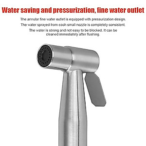 Handheld Bidet Sprayer for Toilet Handheld Sprayer Kit Shower Head Hand Bidet Faucet Bidet Sprayer Set for Bathroom Toilet Hand Sprayer Stainless Steel Self Cleaning Handheld