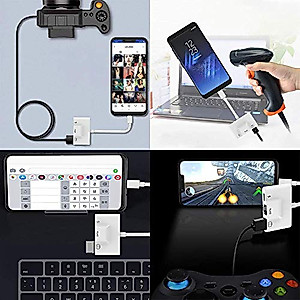 USB C to Ethernet Adapter,3 in 1 RJ45 to USB C Ethernet Adapter with USB Port and USB C Charge Compatible for MacBook Pro,Air, Dell XPS,Samsung Galaxy,Surface 7,iPad pro 2020,HTC U11 and More