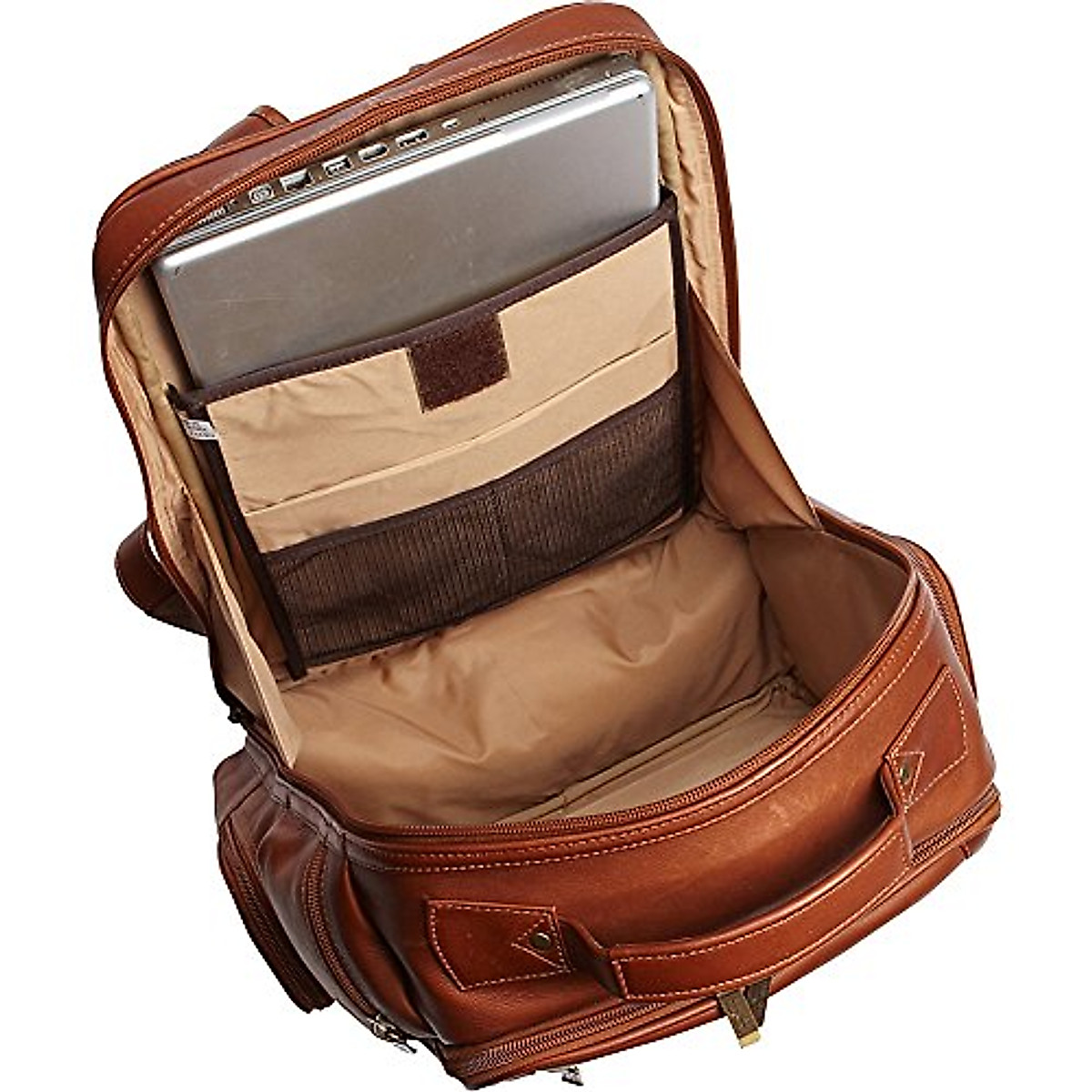 Claire Chase Executive Backpack, Saddle, One Size