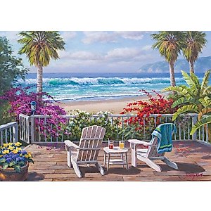 Sung Kim Art - Jigsaw Puzzle 1000 Piece for Adults (Coastal View II)