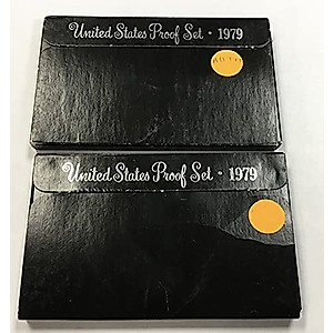 1979 S U.S. Mint Proof set, Type 1 Mint mark Original Mint Pkg
