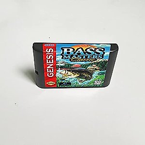 Lksya Bass Masters Classic- 16 Bit MD Game Card for Sega Megadrive Genesis Video Game Console Cartridge (US Shell)