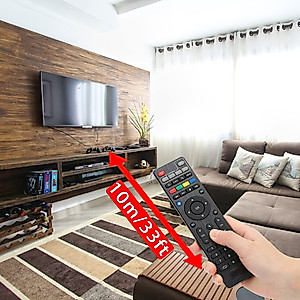 TV Set-top Box Remote Control Controller Replacement, for Tvip 410 Tvip 412 Tvip 415 Tvip 605 Tvip S300 Set Top Box, More Than 10m/33ft Remote Control Distance