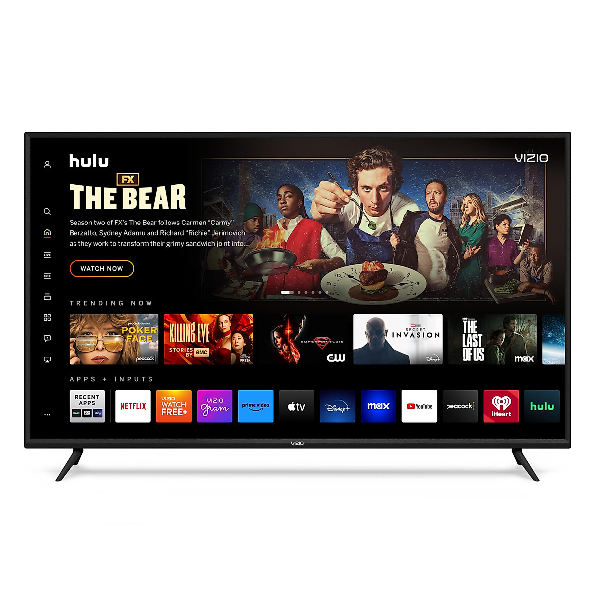 VIZIO 65-Inch V-Series 4K UHD LED Smart TV with Voice Remote, Dolby Vision, HDR10+, Alexa Compatibility, V655-J09, 2022 Model