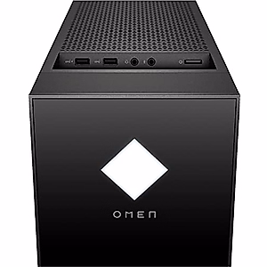 Newest HP OMEN 30L Gaming Desktop PC, AMD 8-Core Ryzen 7 5800X(Up to 4.7GHz), GeForce RTX 3060 Ti, HyperX 16 GB RAM, 1TB SSD+1TB HDD, Windows 10, 750W PSU, Liquid Cooling, RGB Light+AllyFlex MP