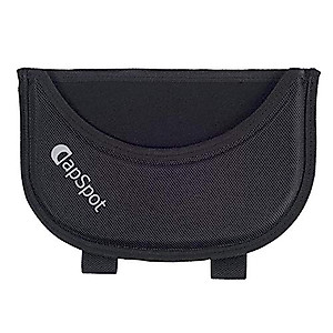 CapSpot FlatSpot Baseball Cap Holder for Your Visor Black