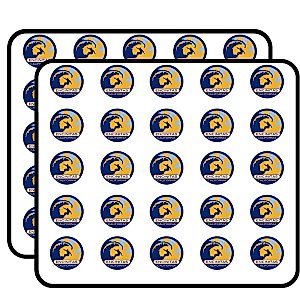Round Surfer On Wave Encinitas California (Surfing surf Retro Beach) Sticker for Scrapbooking, Calendars, Arts, Kids DIY Crafts, Album, Bullet Journals