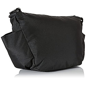 Vera Bradley Women's Recycled Lighten Up Reactive on the Go Crossbody Purse, Black, One Size