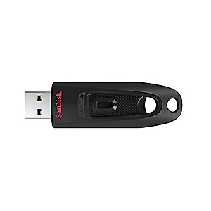 SanDisk 16GB Ultra USB 3.0 Flash Drive - SDCZ48-016G-GAM46, Black