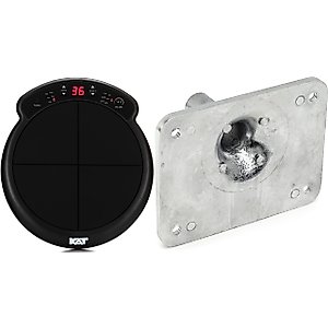 KAT Percussion KTMP1 Multipad Drum and Percussion Pad Bundle with SC-EMMP Electronic Drum Module Mounting Plate