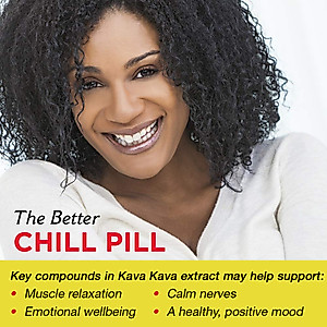 Natural Balance Kava Kava Root Extract, 70mg Kavalactones, 60 Vegetarian Capsules