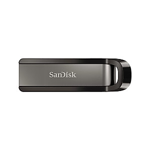 SanDisk 256GB Extreme Go USB 3.2 Type-A Flash Drive - SDCZ810-256G-G46, Metallic Bronze/Gloss Black