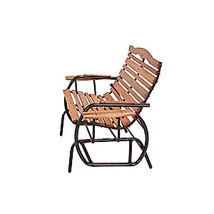 JACK-POST CG-12Z Country Garden Double Glider with Trays, Bronze