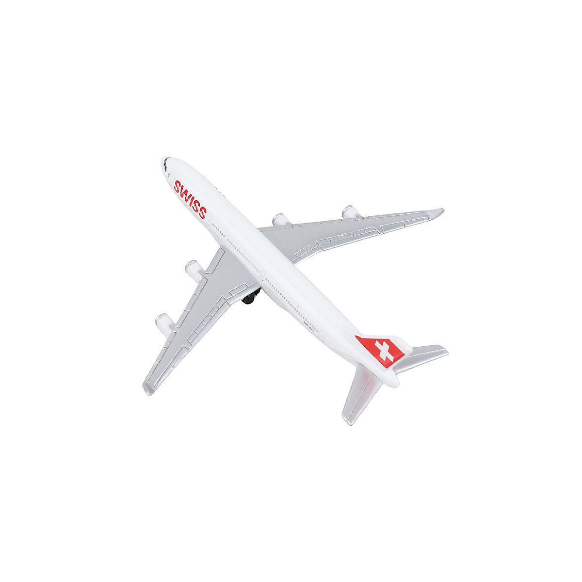 Daron Toy Airplane – Swiss – Die-Cast Metal Model Airplane Toy with Plastic Parts for Kids Ages 3+