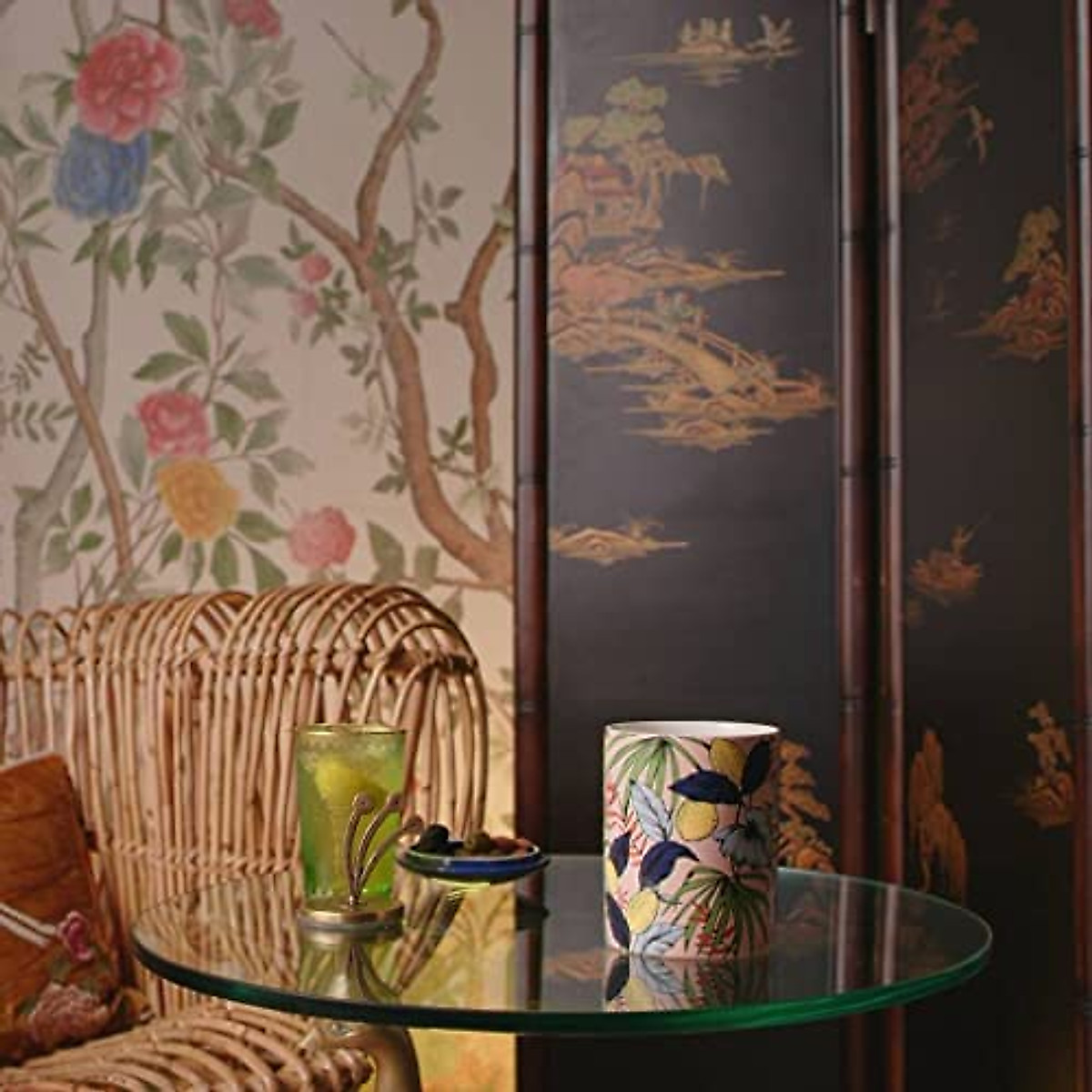 L'or de Seraphine Mansour Marrakech Scented Candle | Fragrance No. 25 | Fruity & Fresh Notes | 80 Hour Burn Time | Luxury Scented Candle for Home & Leisure | 17 oz