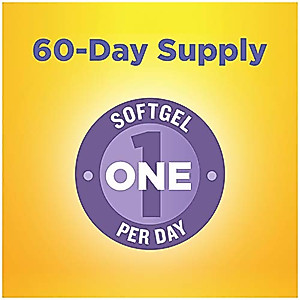 Nature Made Postnatal Multivitamin + DHA 200 mg, 60 Softgels, to Support Nursing Moms & Babies During Breastfeeding, Postnatal Vitamins & Nutrients Include Iron, Vitamin D3, Calcium, Iodine