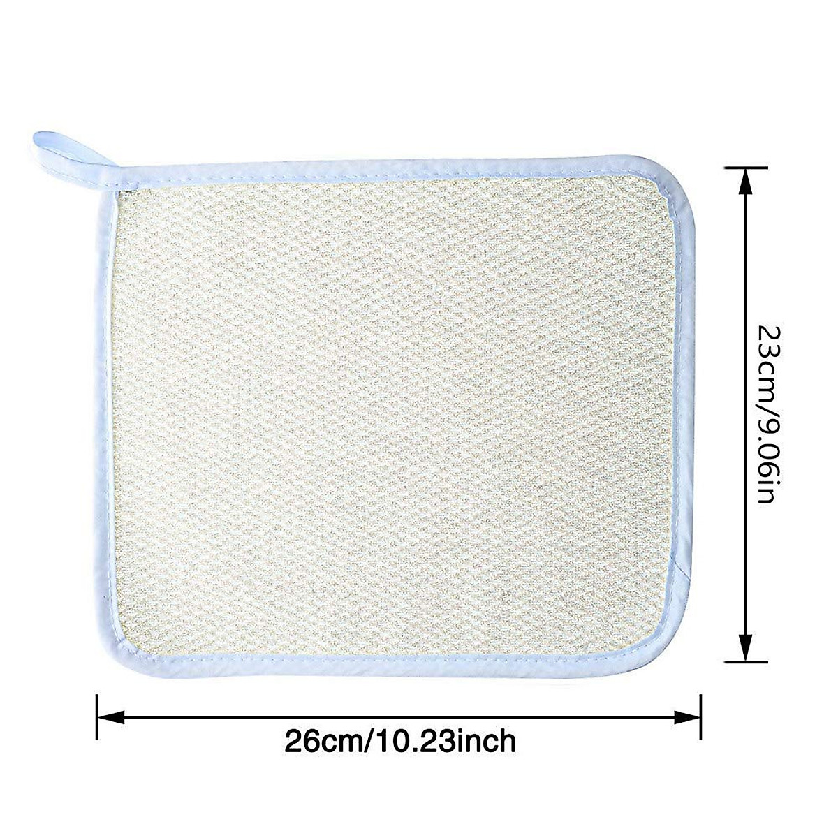 4 Pack Exfoliating Face Body Wash Cloth Towel, Soft-Weave Scrub Towel Cloth Beauty Skin Home Massage Bath Cloth for Skin Care, Shower Scrubber, Remove Dead Skin