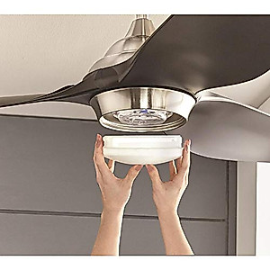 Home Decorators Collection YG638-BN Bachton 60 in. LED DC motor Brushed Nickel Ceiling Fan