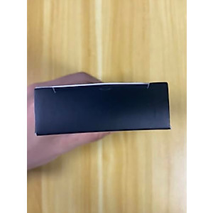 DRACHENADER Neck Knife, Tanto Small Fixed Blade Knife 5cr13mov Stainless Steel Neck Knife with Sheath and Necklace Plactic Mini Small Edc Knife for Men and Women, Full Black