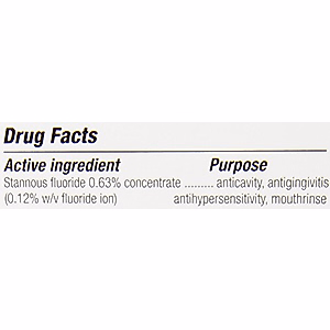 3M ESPE 12105F PerioMed 0.63% Stannous Fluoride Oral Rinse Concentrate Refill, Tropical Fruit Flavor, 10 oz. Bottle with Pump