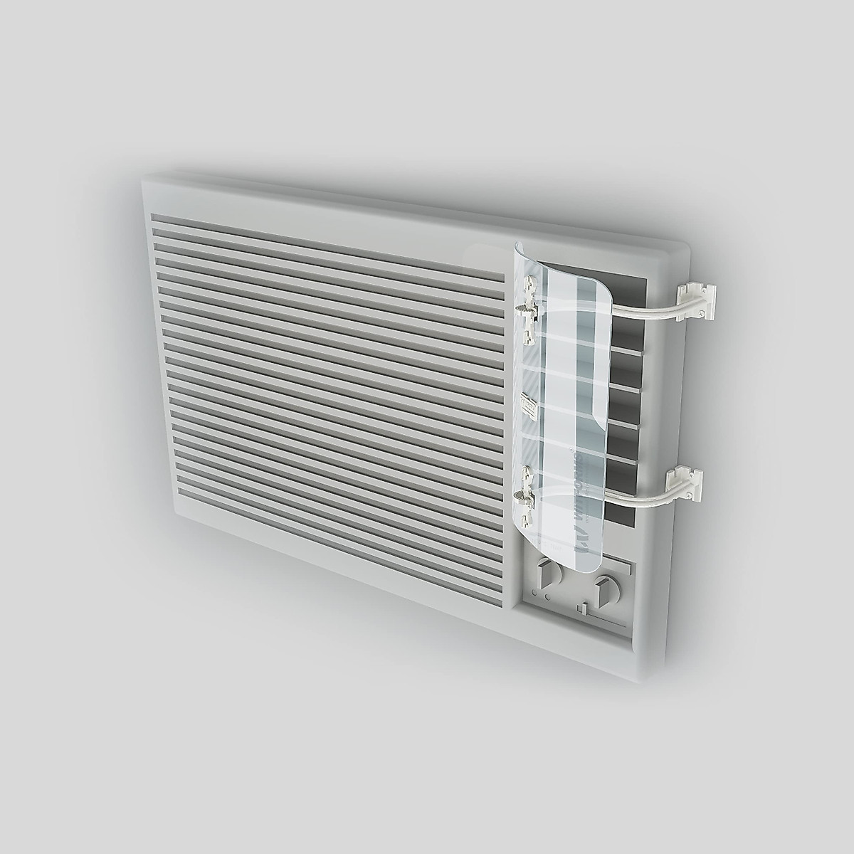 WITFORMS/WINDOW - Adjustable AC air deflector suitable for window air conditioners (side air outlet). Enhance cooling and heating circulation