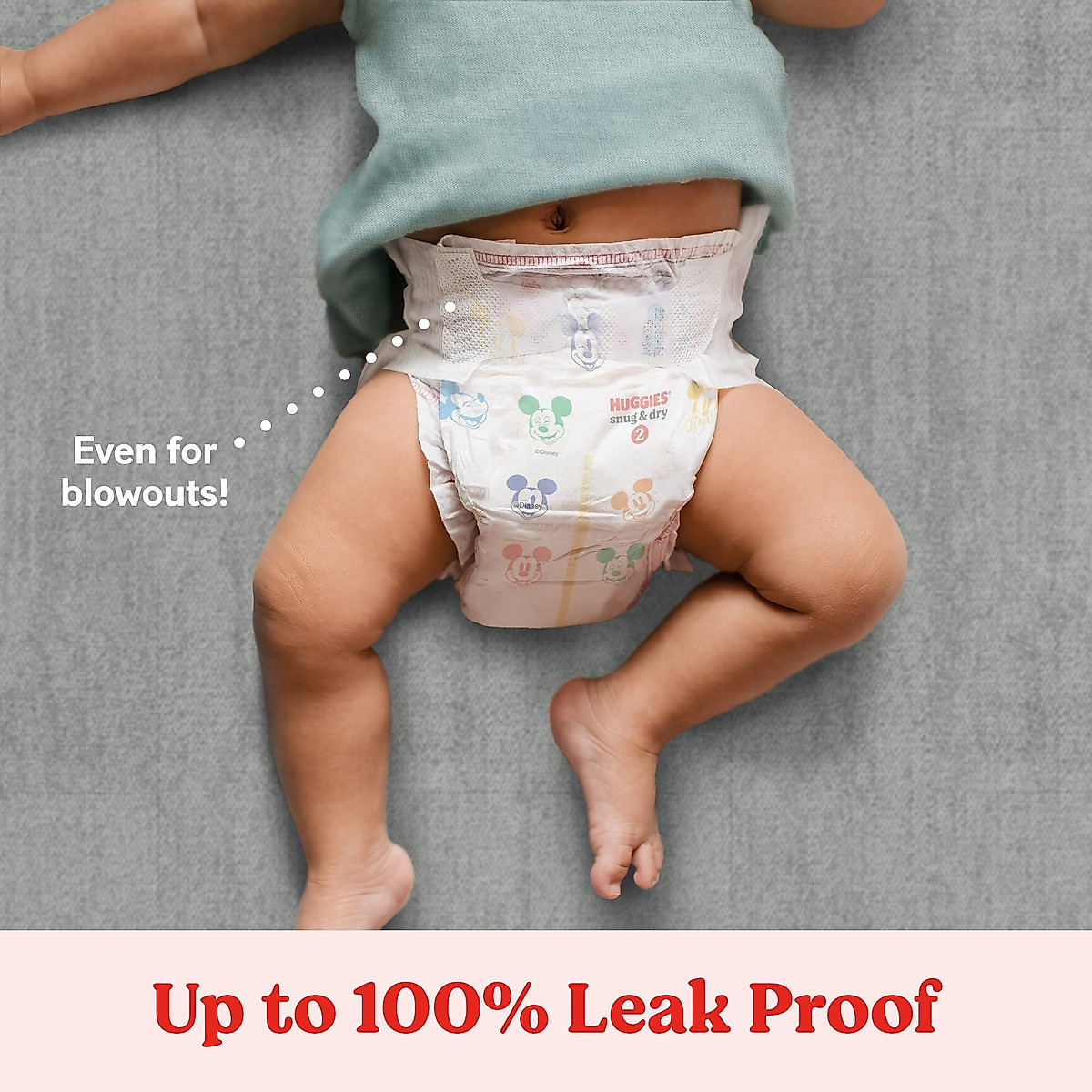 Huggies Size 3 Diapers, Snug & Dry Baby Diapers, Size 3 (16-28 lbs), 168 Count, Packaging May Vary