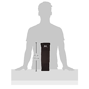 McDavid Hex Knee Compression Sleeves, Pull-On Padded Protection, Moisture Wicking (1 Pair), Black, ADULT- Small