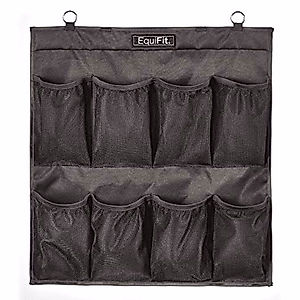 EquiFit Hanging Boot Organizer (8 Pocket, Black)