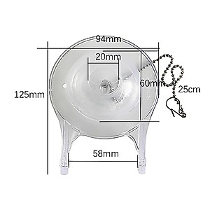 Generic Toilet Flapper Toilet Stopper Flapper for 3 inch Flush Valves High Performance Portable Toilet Tank Flush Valves Seal Stopper for Household