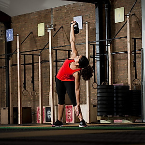 Lifeline Kettlebell Weight – 24 kg/53 lb , Black