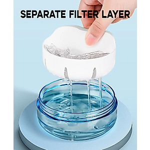 MURRI&MURRDI Retainer Case, Denture Case, Denture Bath Box with Strainer Basket, Cute Denture Holder Retainer Storage Soak Container for Travel Cleaning, Mouth Guard Case, Braces cleaner Cup (B Pink)