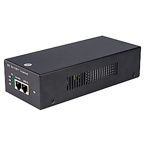 CENTROPOWER 90W High Power Gigabit PoE Injector Adapter,10/100/1000Mbps，Up to 90W Ultra Power Supply Ethernet PoE++ Injector，IEEE 802.3af/at/bt Compliant ，UL Certified.Plug & Play