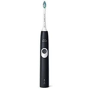 Philips Sonicare ProtectiveClean 4100 Electric Rechargeable Toothbrush, Plaque Control, Black