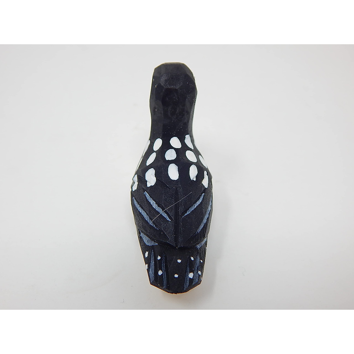 Common Loon Duck Wood Ornament Hanging Figurine Handmade Carved Decoration