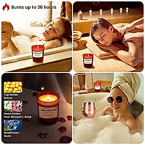 Birthday Gifts for Women Best Friends, Friendship Gifts for Women BFF Gifts Sister Gifts Tumbler Scented Candles Bath Bomb Funny Gifts for Female, Her, Sister, Friends