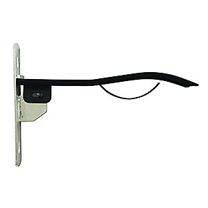 Roma Fold Away Metal Saddle Rack, Black