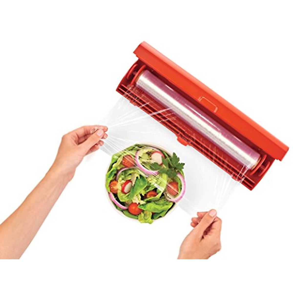 Kuhn Rikon Fast Wrap Flatware Organizer, Red