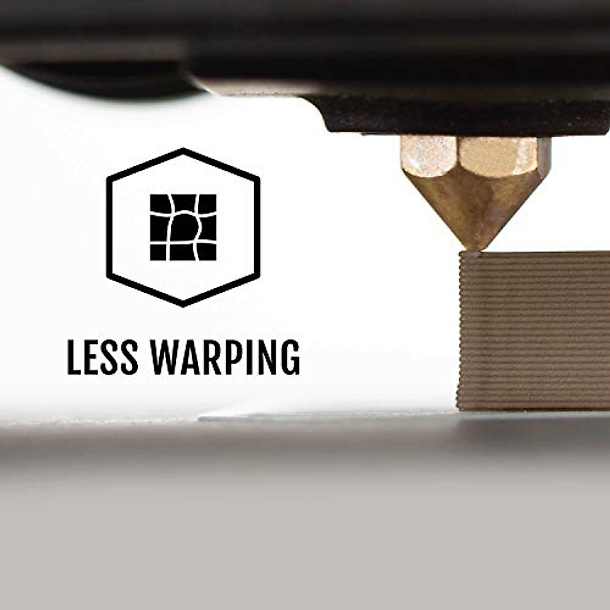 HATCHBOX 3D Printer Filament, Dimensional Accuracy +/- 0.03mm, 3.00 mm, 1 kg Spool, Wood