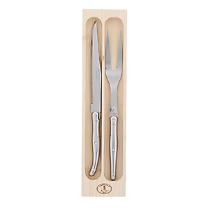Jean Dubost Stainless Steel Carving Set