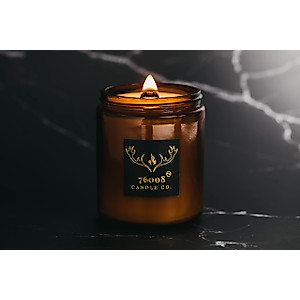 Leather Scented Candle | Fathers Day Gifts from son daughter | Scented Candles For Men | Men Scented Candles | Soy Wax Candles | Housewarming Gifts | Great Gifts for Dad |Masculine Scented Candle