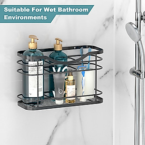 XILIMEN Hair Dryer Holder 3 in 1 Hair Tool Organizer Wall Mounted/Cabinet Door Bathroom Storage Under Sink Stainless Steel Countertop Hot Tools Basket for Blow Dryer, Curling Iron, Straightener