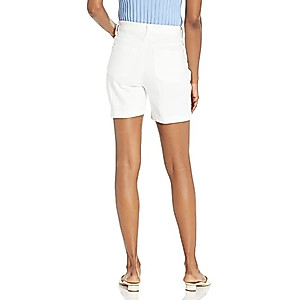Gloria Vanderbilt womens Amanda Basic Jean Shorts, Vintage White, 12 US