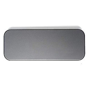 hilltop corporation Grey Single Mini Pencil Box. Use as Pencil, Makeup, Jewelry, Gift, Candy, Favor or Birthday Gift Box