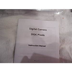 Ed's Variety Store Vintage Digital Camera 300k Pixels with Software and USB Cable