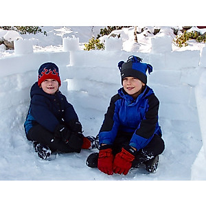 Flexible Flyer Snow Fort Building Block, Sand Castle Mold, Beach Toy Brick Form, 1 mold (605)